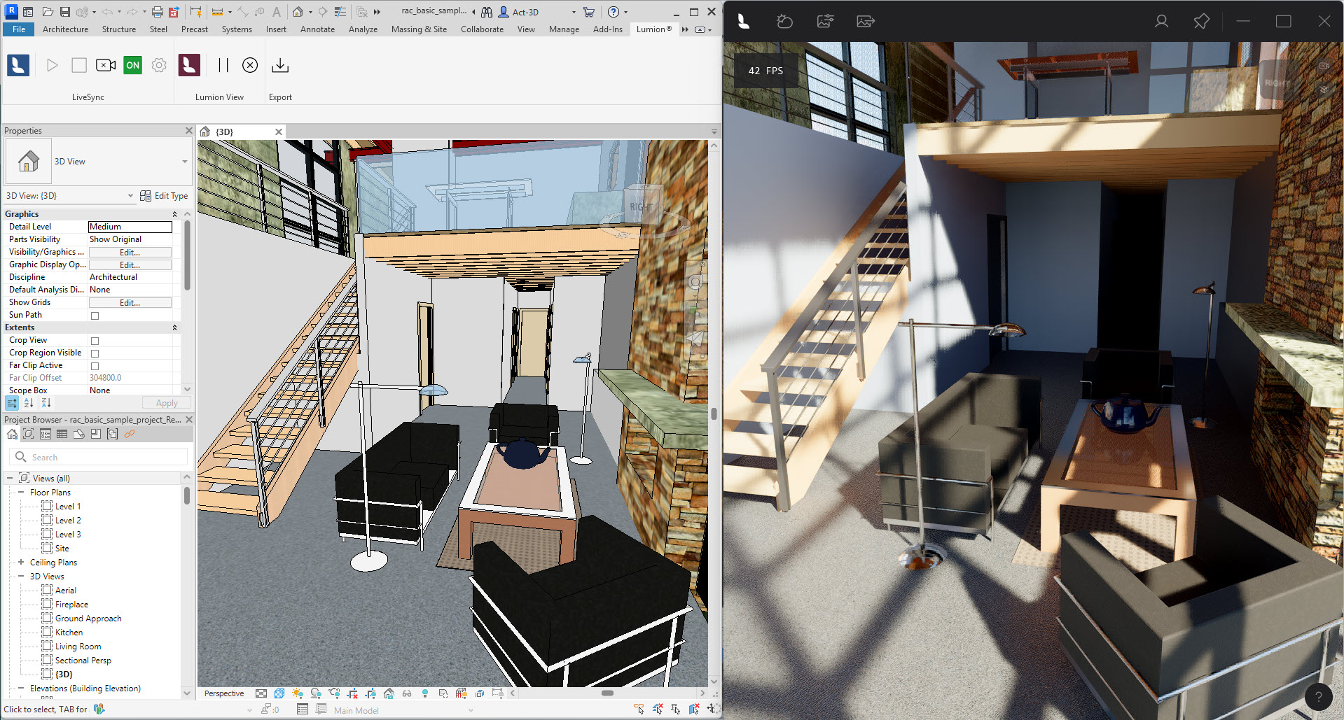 Working in the Lumion View for Revit (Win): Editor – Lumion - User Support